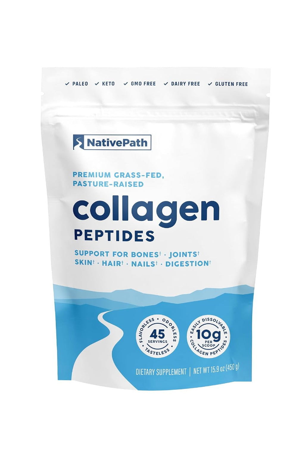 NativePath collagen peptides for skin