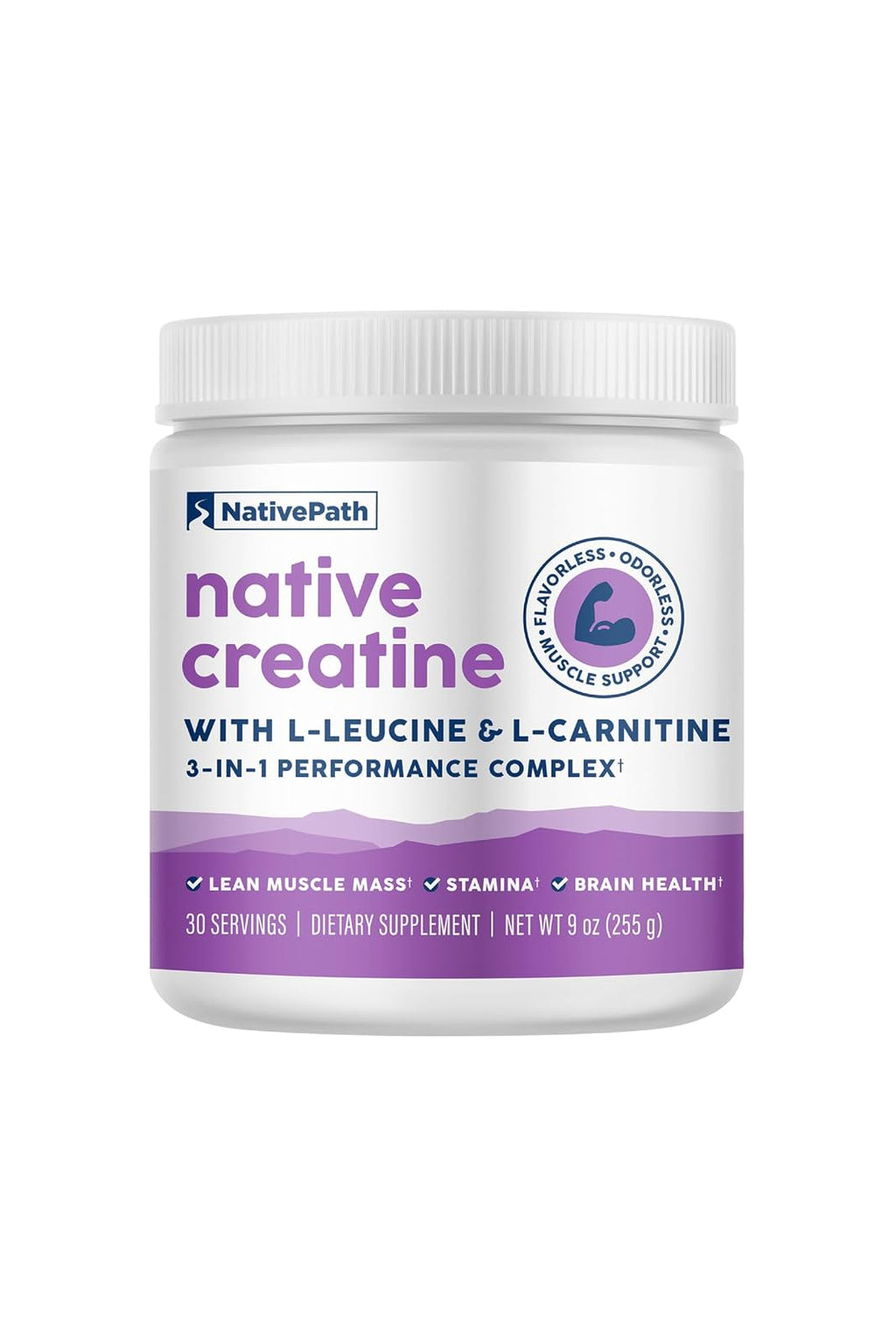 NativePath creatine monohydrate supplement