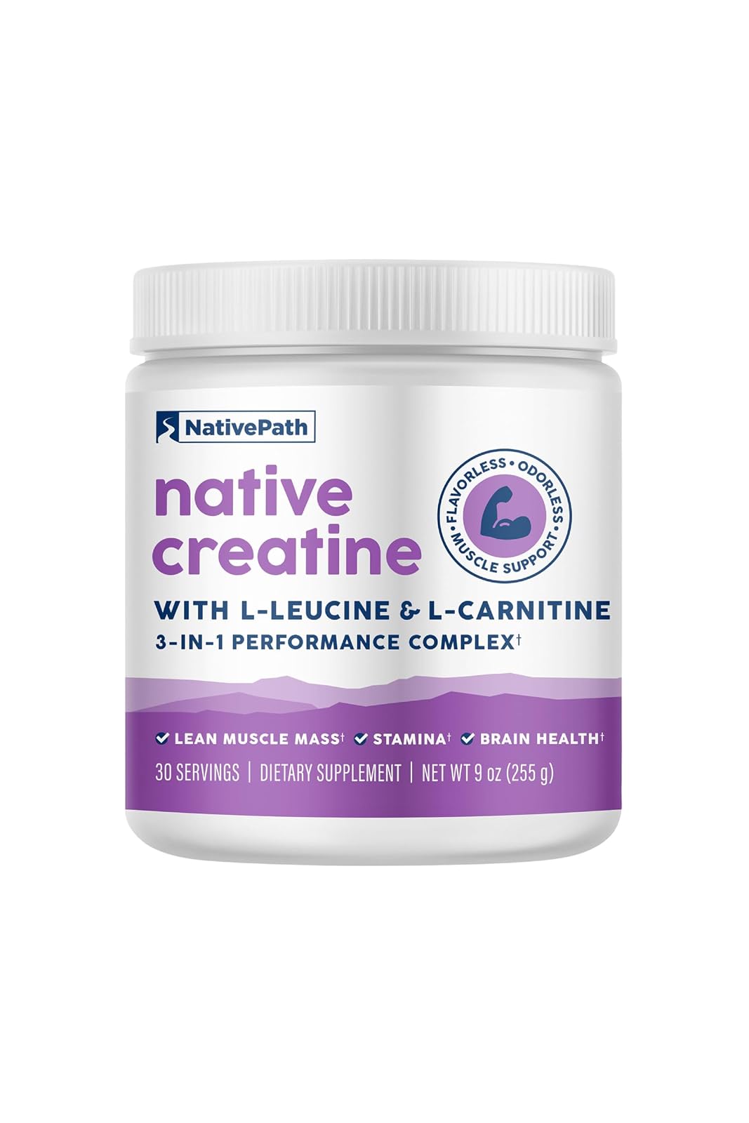 NativePath creatine monohydrate supplement
