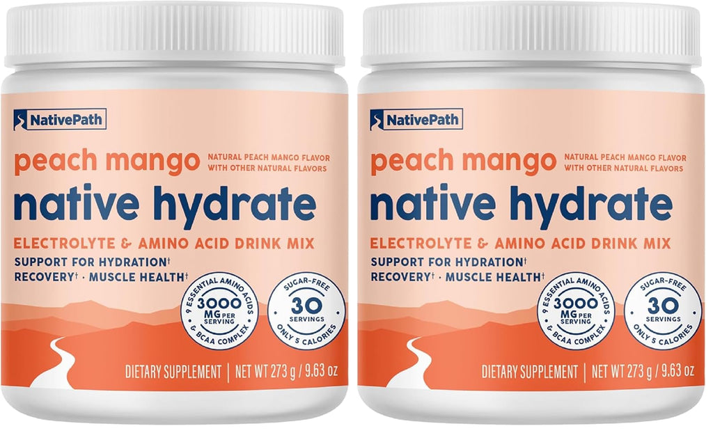 NativePath Hydrate Electrolytes Powder benefits