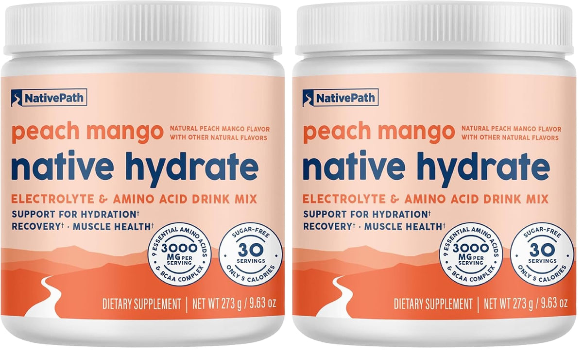 NativePath Hydrate Electrolytes Powder benefits