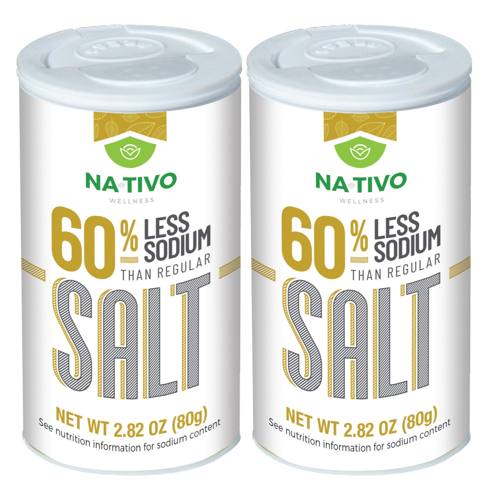 Nativo low sodium salt shaker
