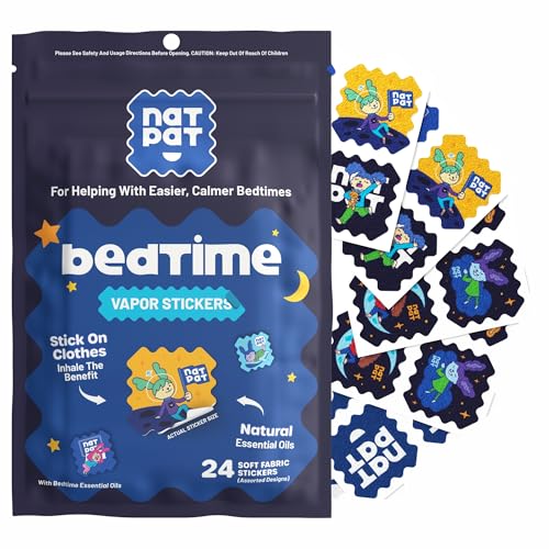 NATPAT kids vitamins bedtime stickers