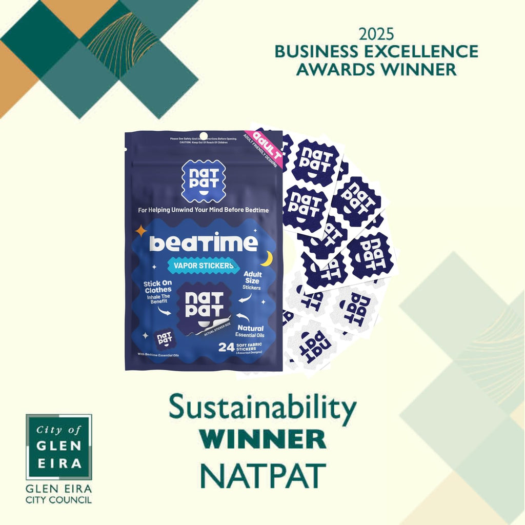NATPAT melatonin patches for restful nights