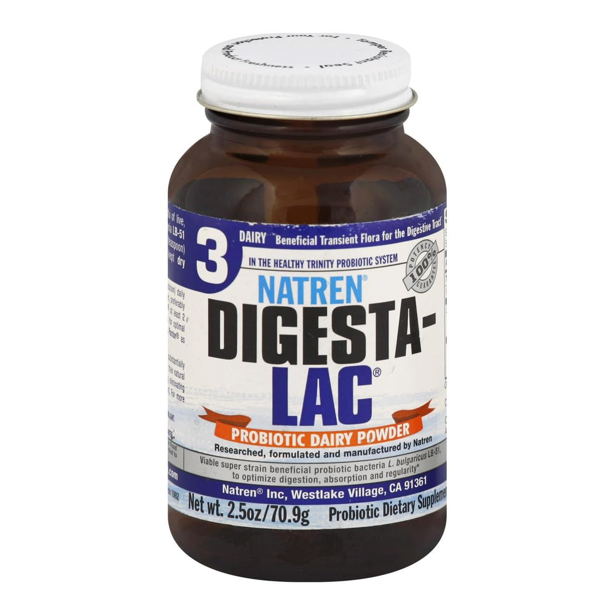Natren Digesta-Lac probiotic powder for digestion