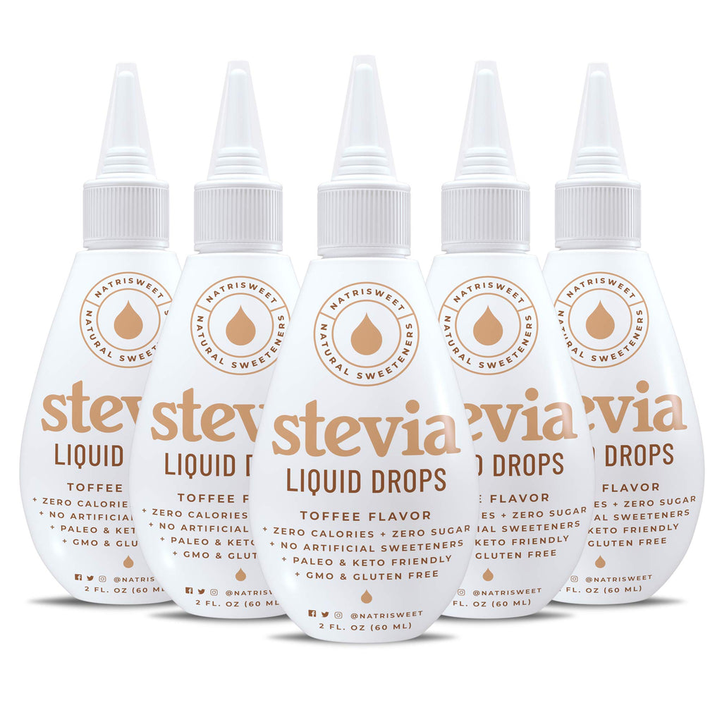 NatriSweet Toffee Stevia liquid drops