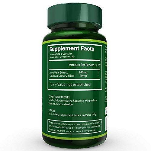 Natrition aloe vera health benefits