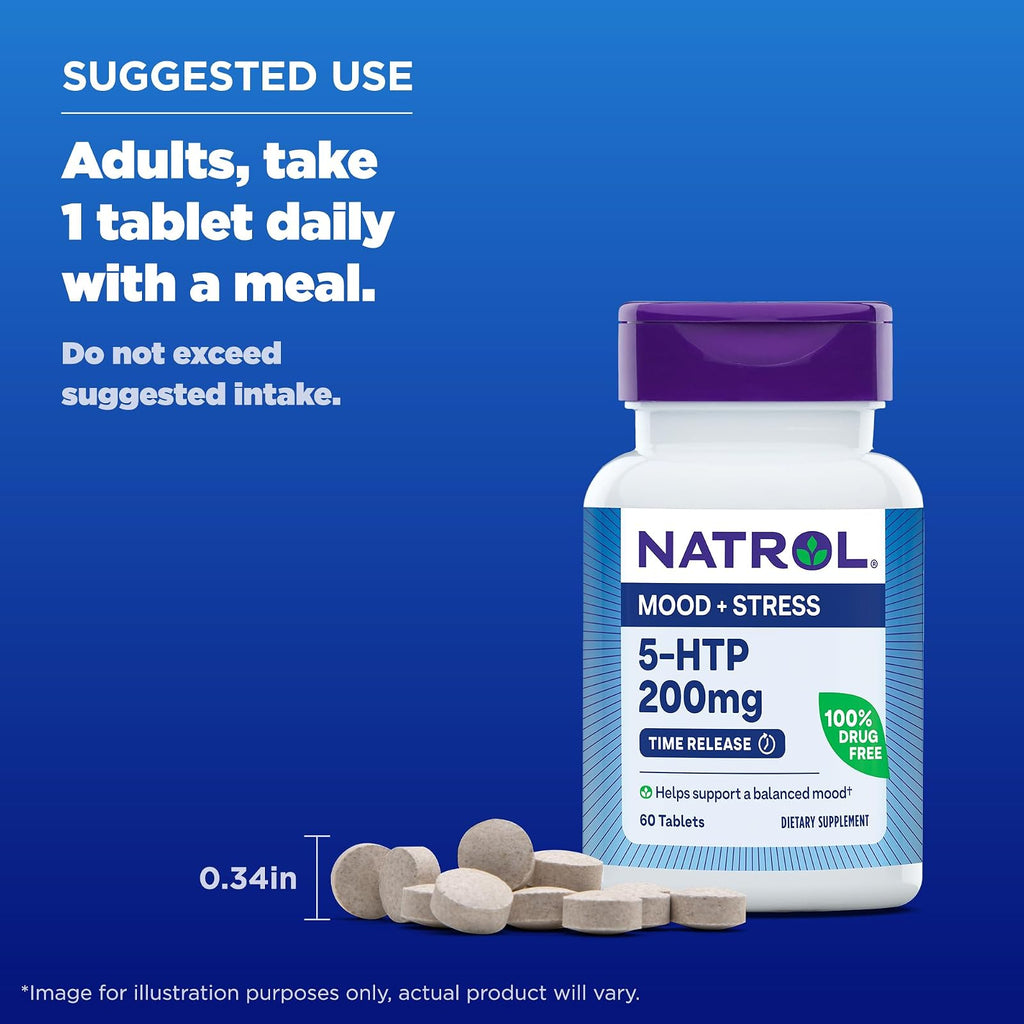 Natrol 5-HTP supplement benefits