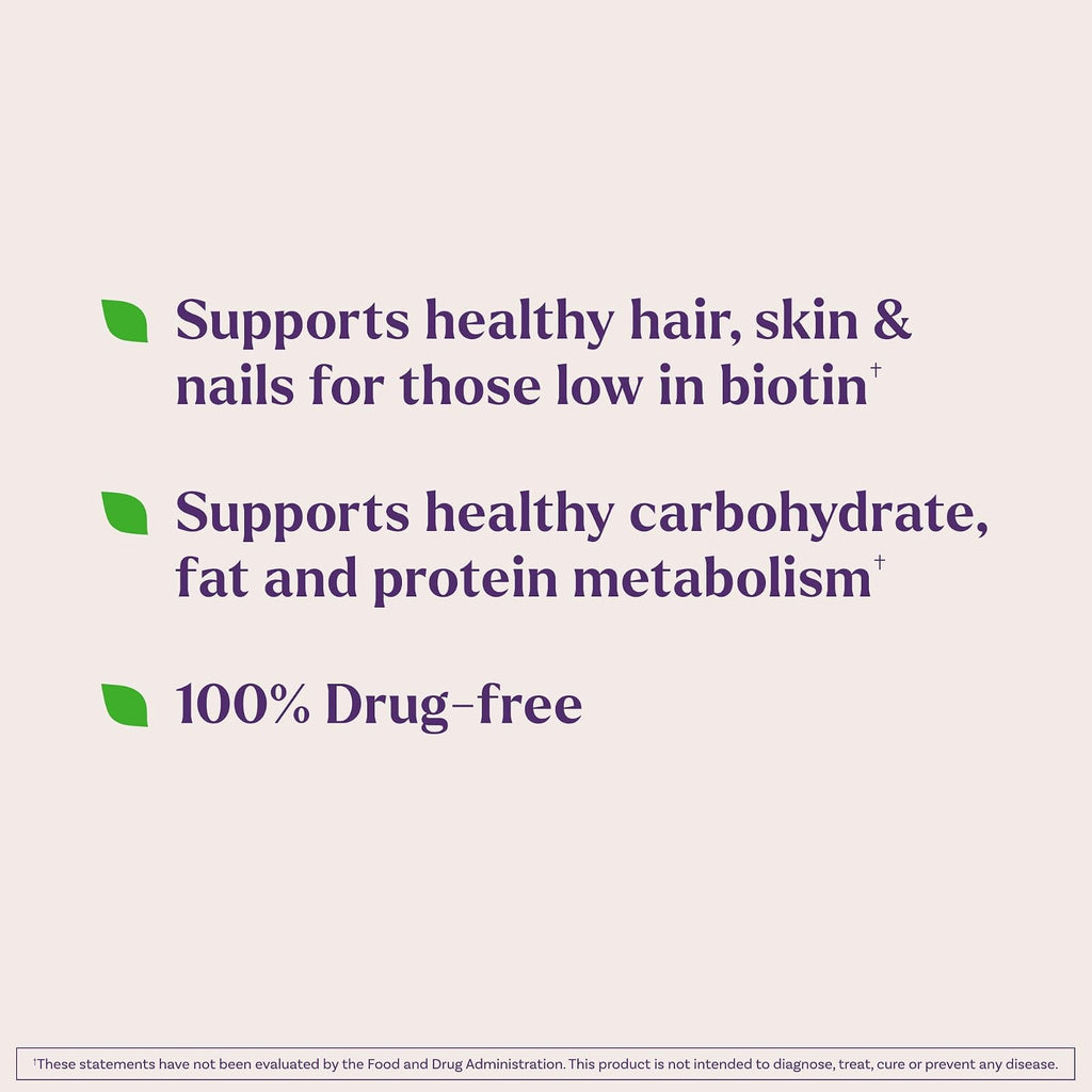 Natrol biotin for healthy hair
