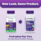 Natrol biotin for healthy hair