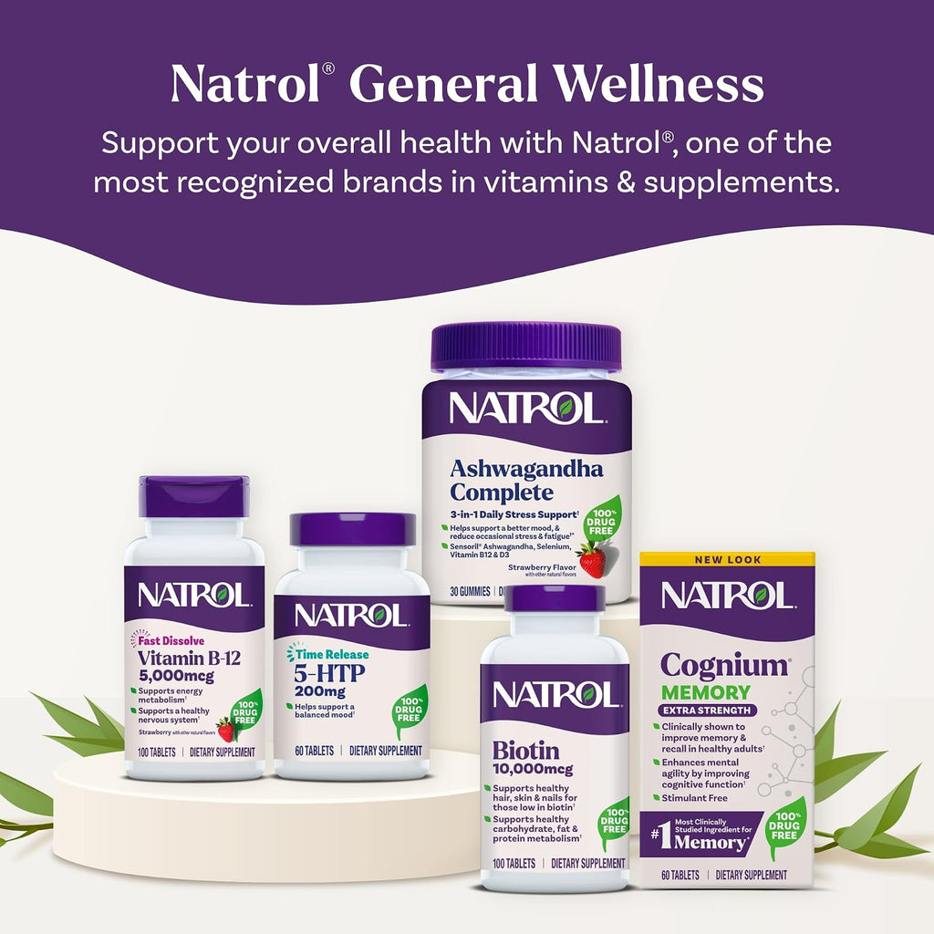 Natrol biotin for overall wellness
