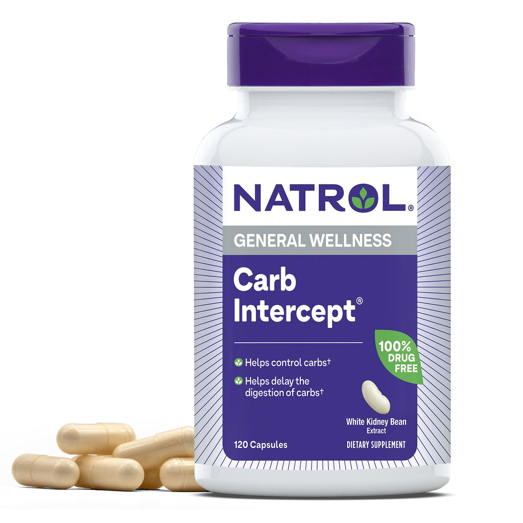 Natrol Carb Intercept capsules for carb control