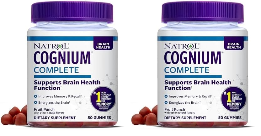 Natrol Cognium Complete gummies for brain health