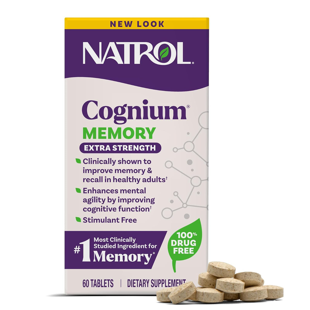Natrol Cognium memory support tablets