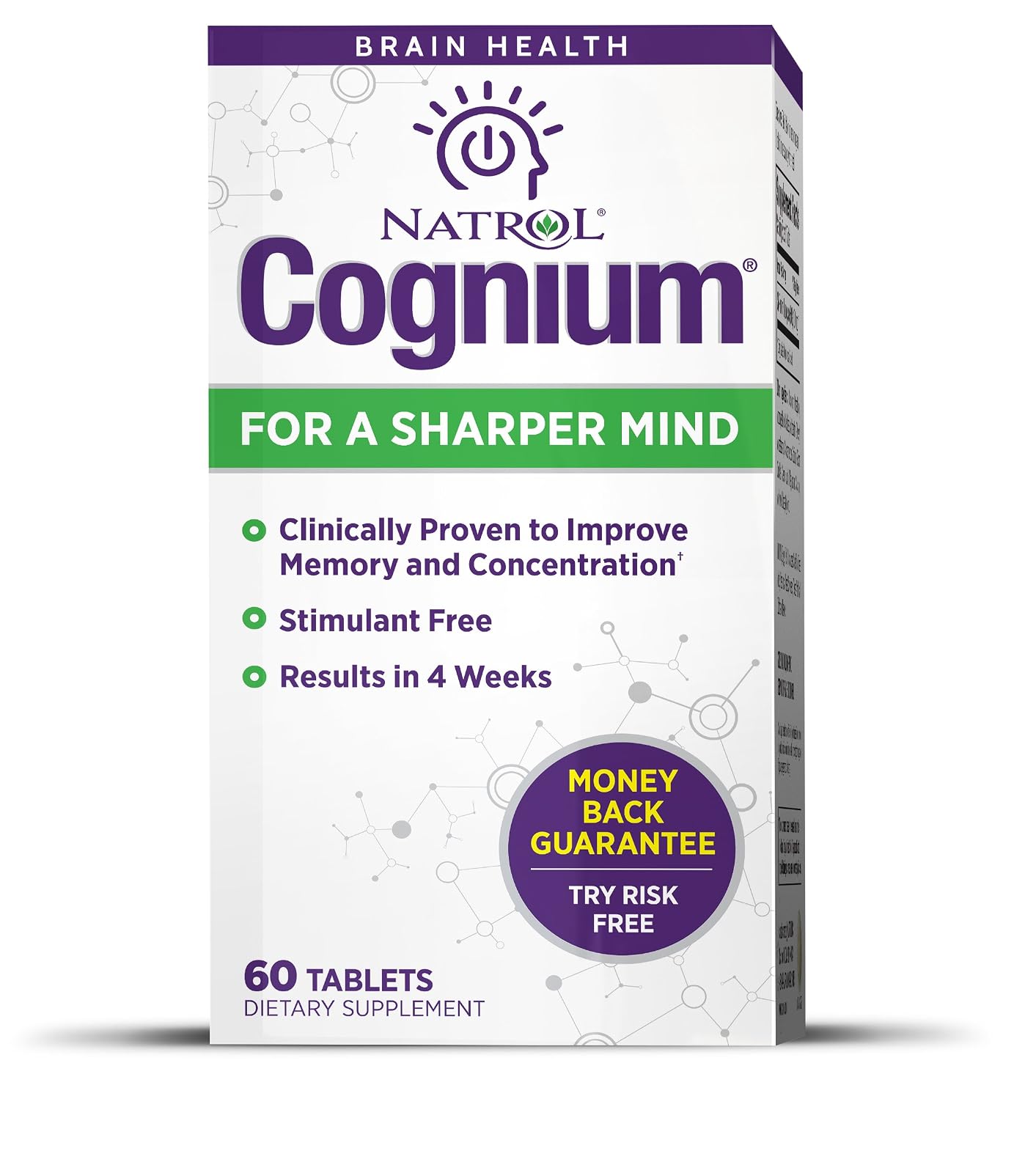 Natrol Cognium multivitamins for brain health