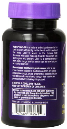 Natrol CoQ-10 supports cellular health