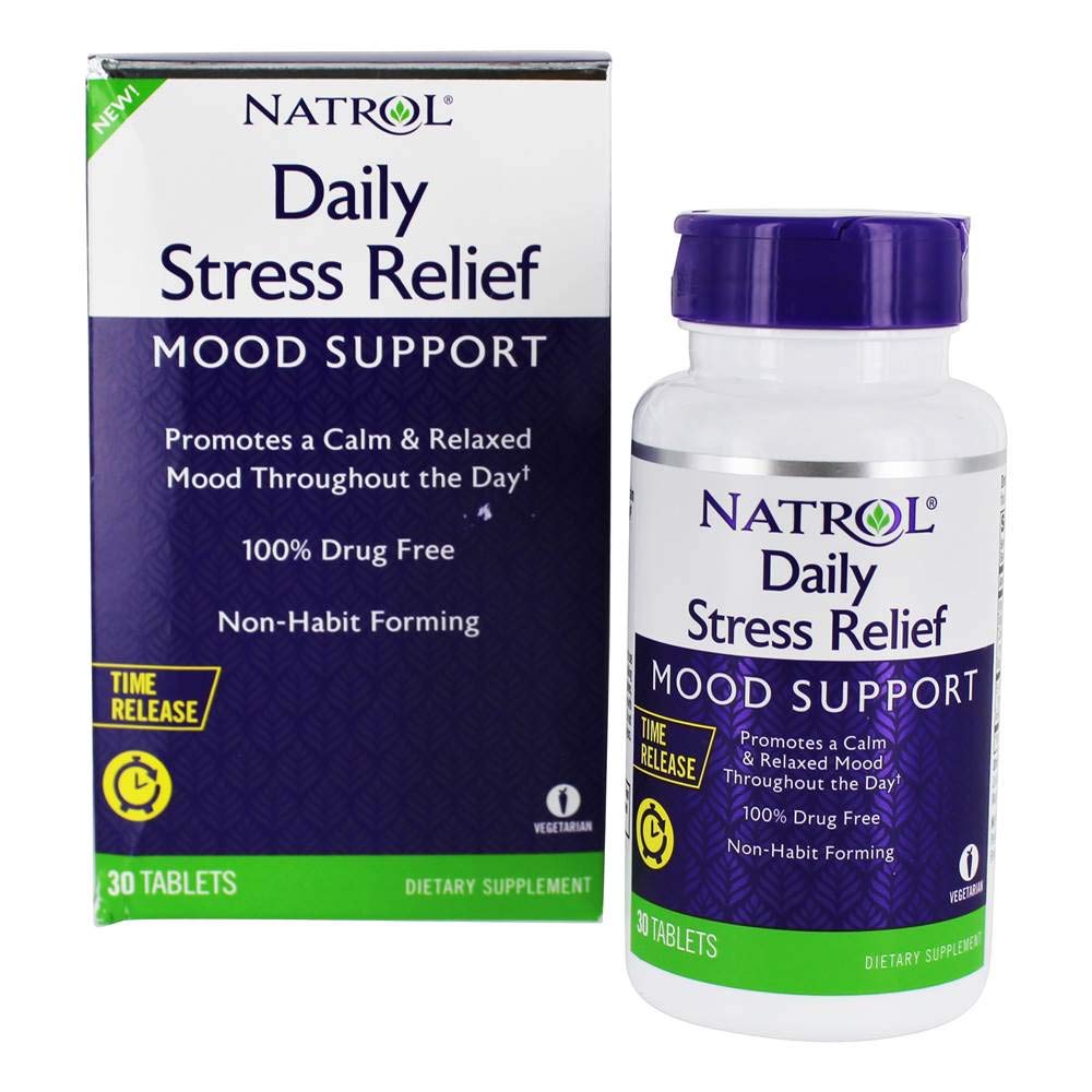 Natrol Daily Stress Relief tablets