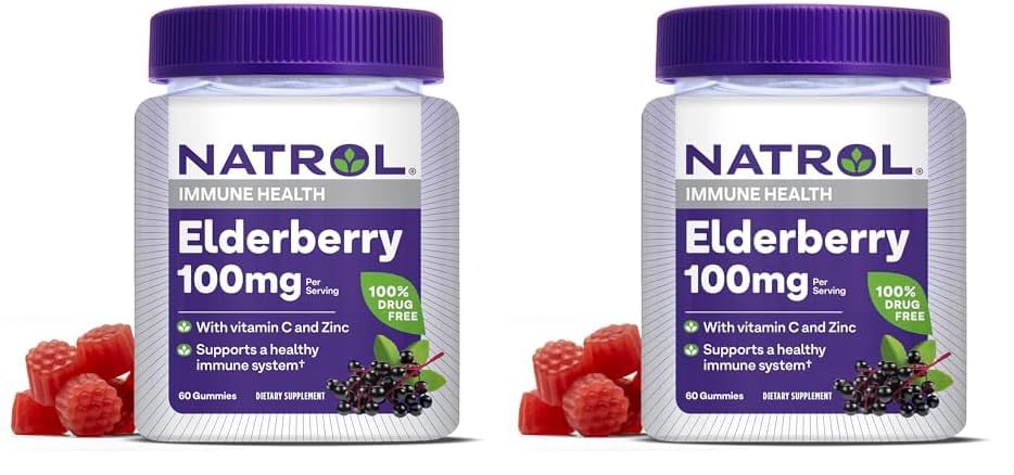 Natrol elderberry gummies for immunity