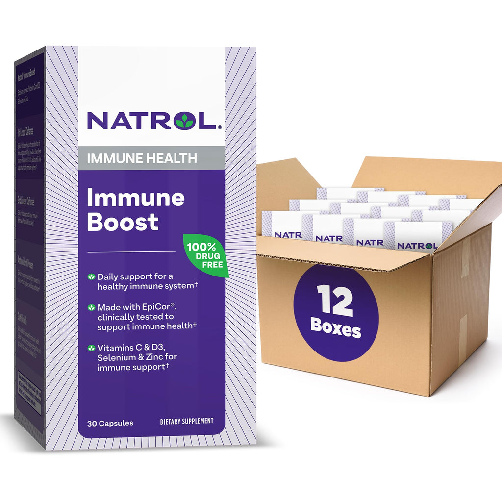 Natrol Immune Boost capsules for health