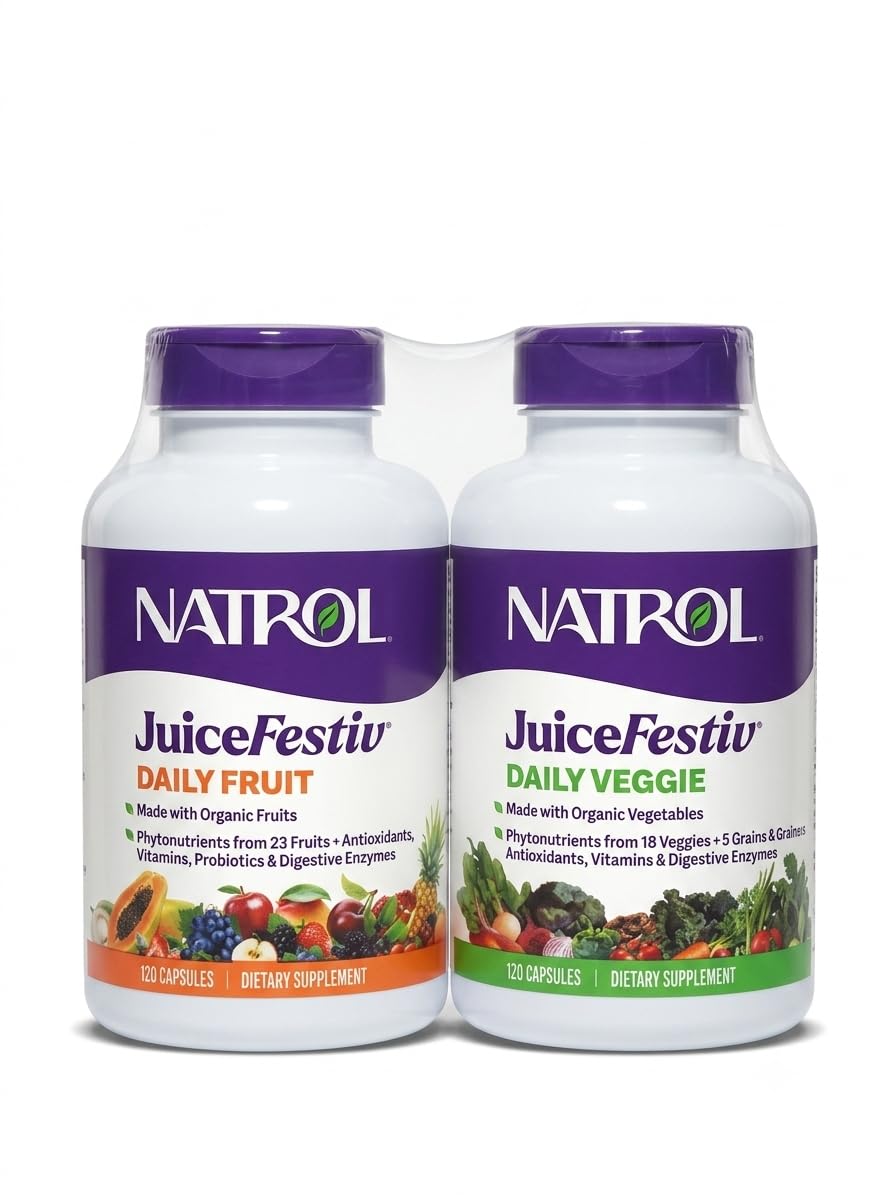 Natrol JuiceFestiv multivitamin capsules