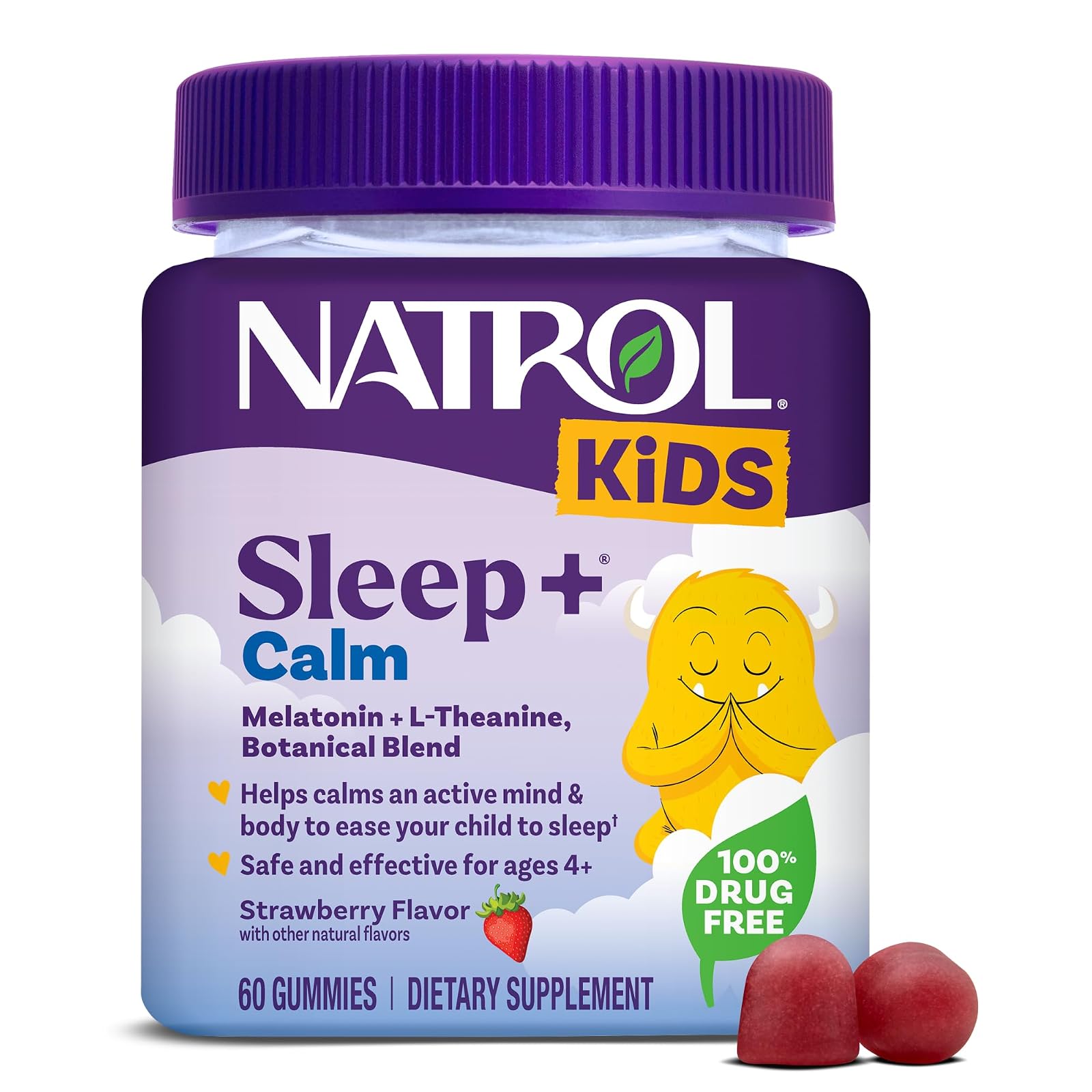 natrol kids gummies strawberry flavour