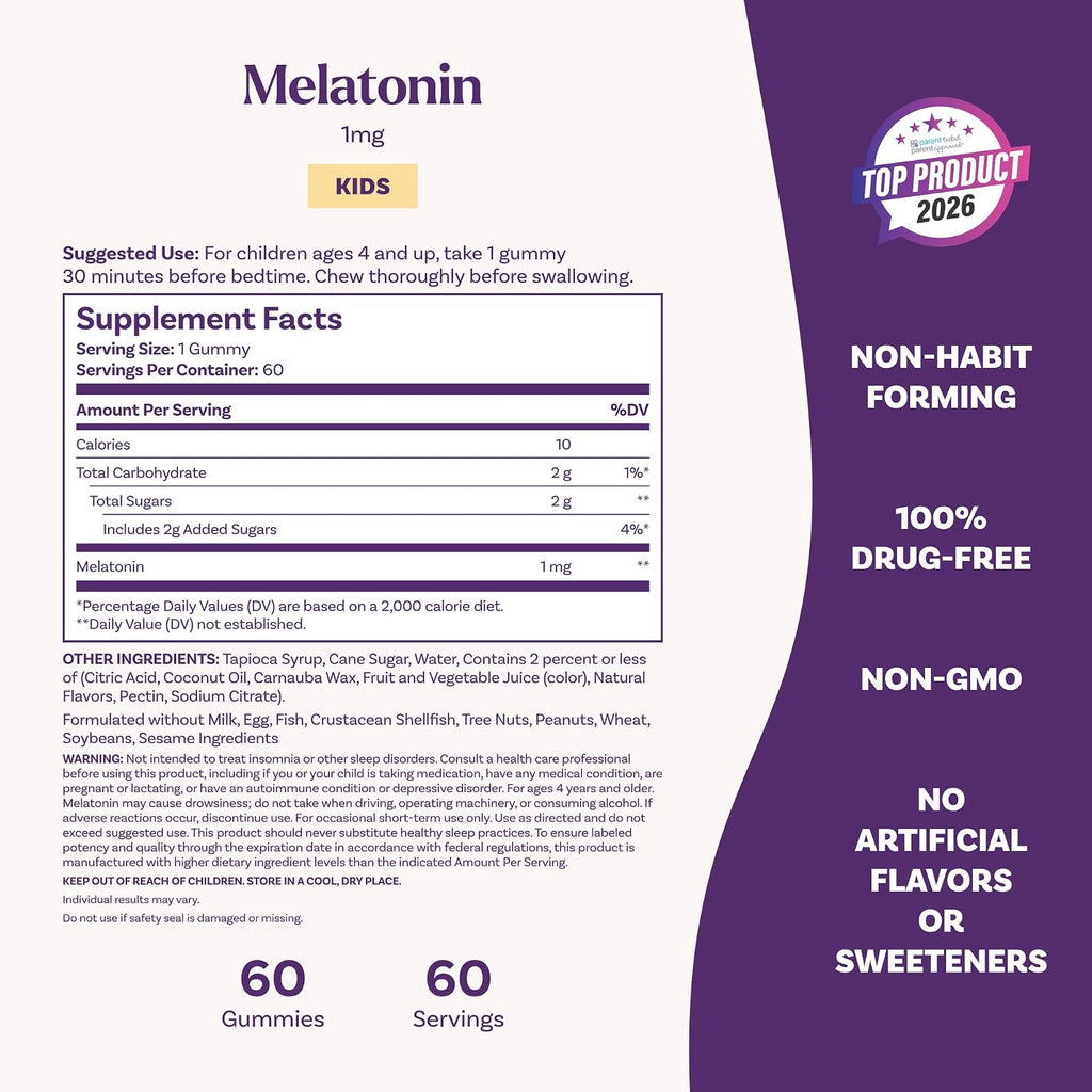 Natrol Kids vitamins for sleep
