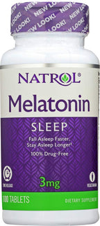 natrol melatonin 3 mg tablets for sleep