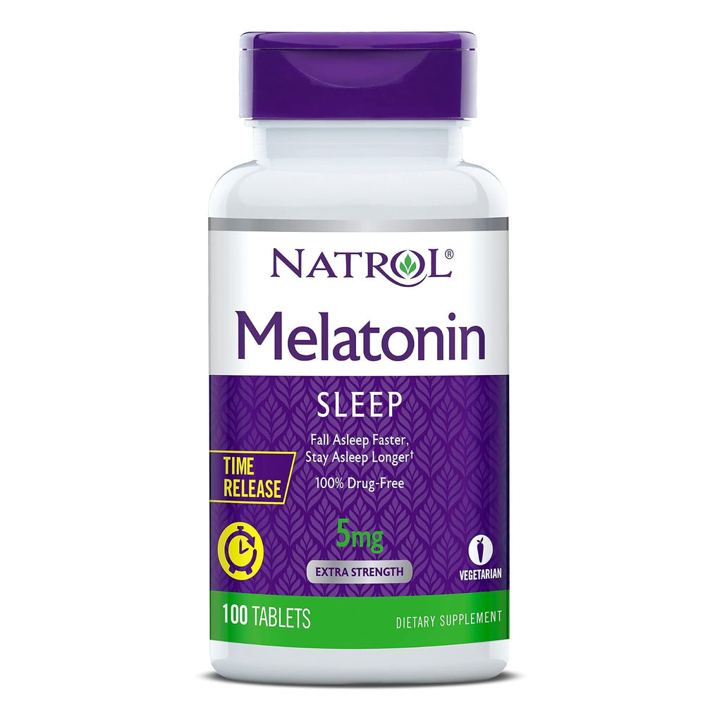 Natrol Melatonin 5 mg tablets for sleep
