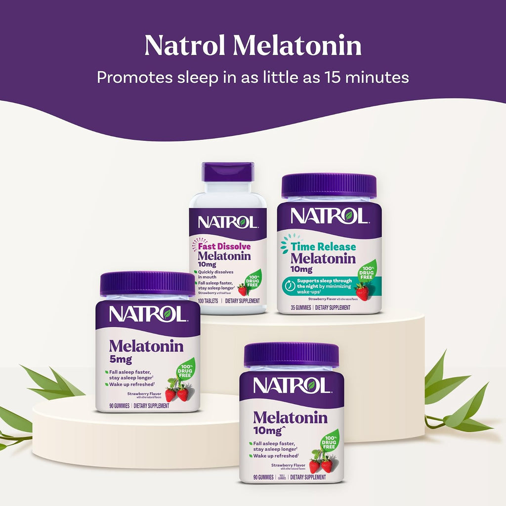 natrol melatonin for sleep support