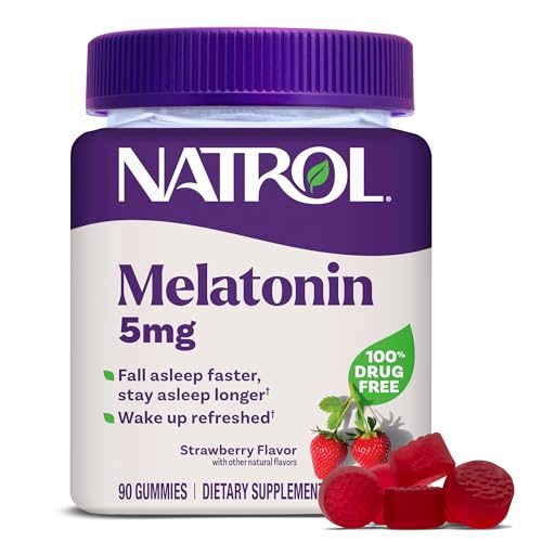 Natrol melatonin gummies for restful sleep
