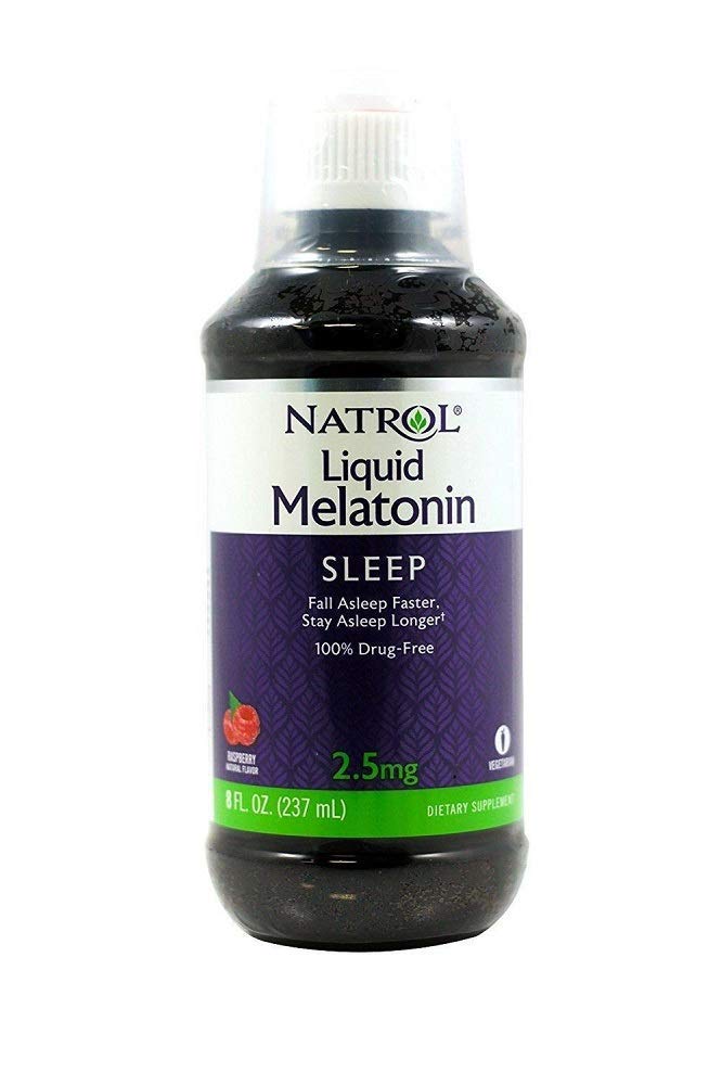 Natrol melatonin liquid for restful sleep