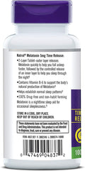 natrol melatonin time release tablets