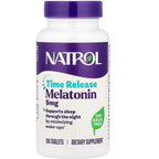Natrol melatonin time release tablets