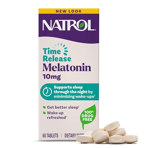 Natrol melatonin time release tablets