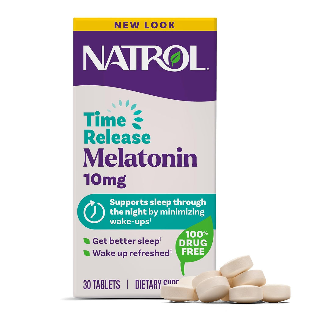 natrol melatonin time release tablets