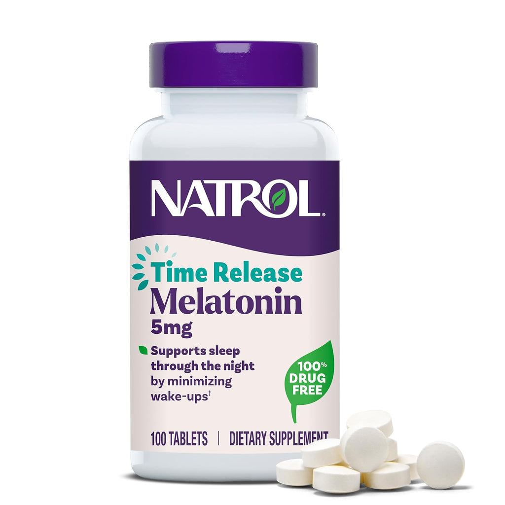natrol melatonin time release tablets