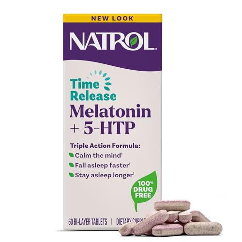 Natrol melatonin time release tablets