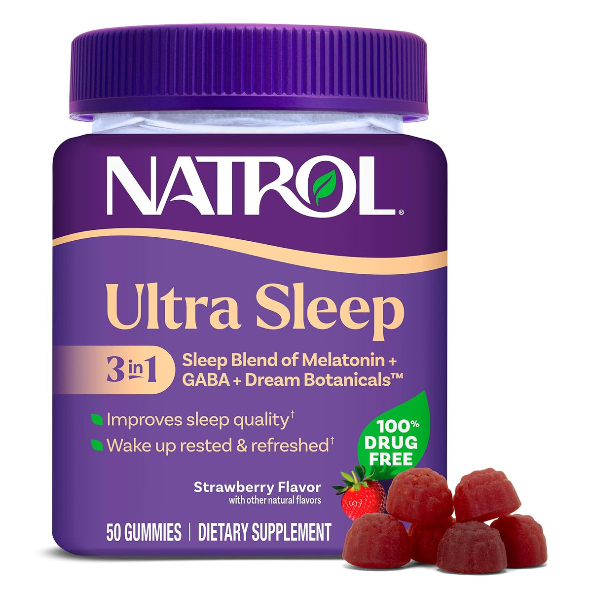 Natrol Ultra Sleep gummies for relaxation