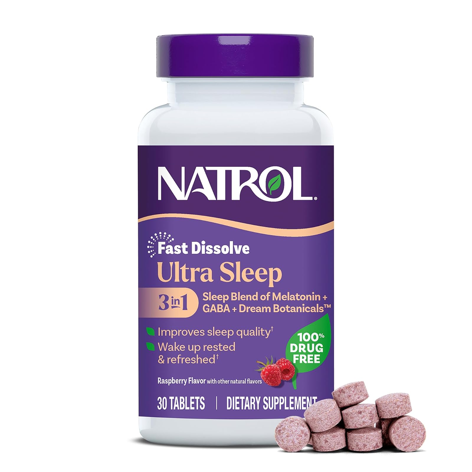 Natrol Ultra Sleep melatonin tablets