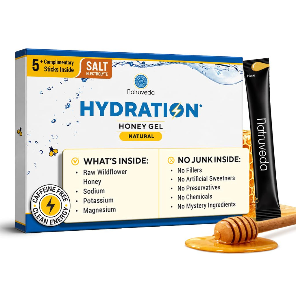 Natruveda hydration honey gel packs