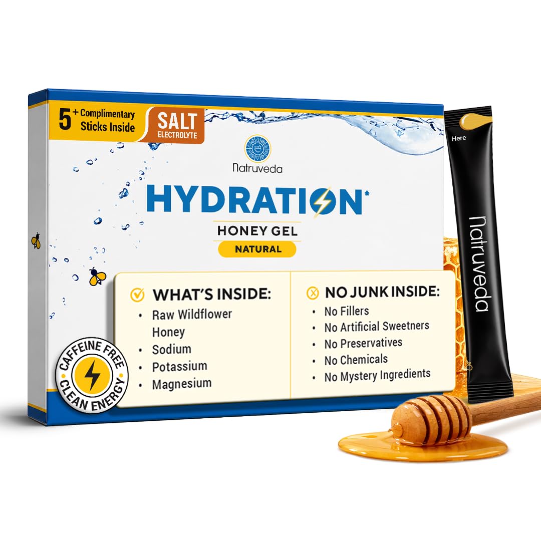 Natruveda hydration honey gel packs