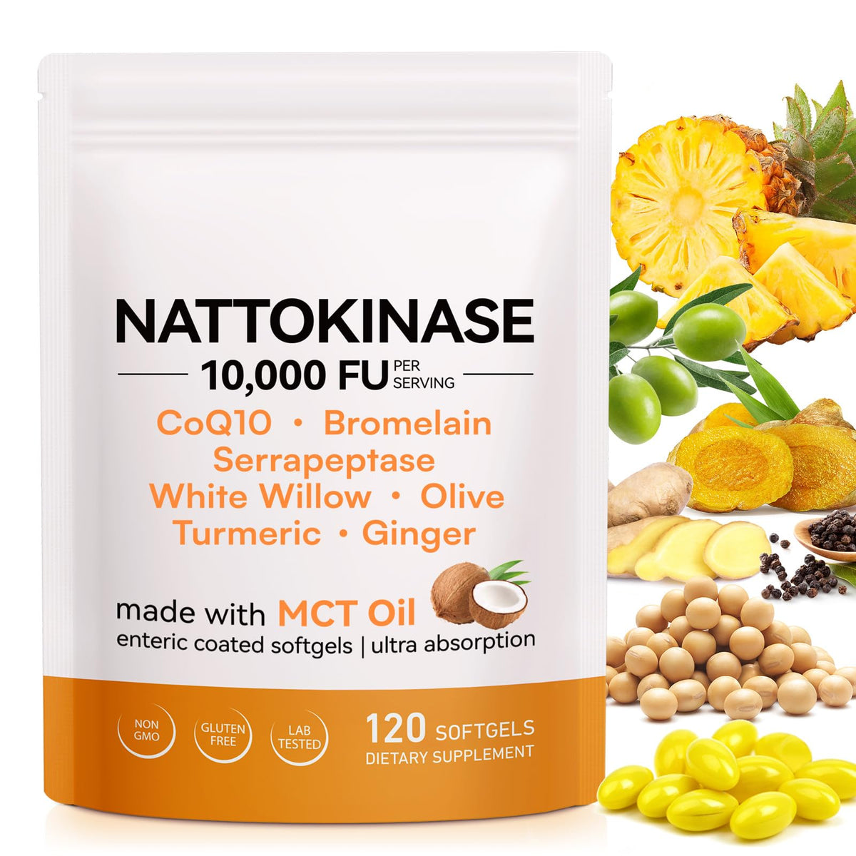 Nattokinase 10000 FU health benefits