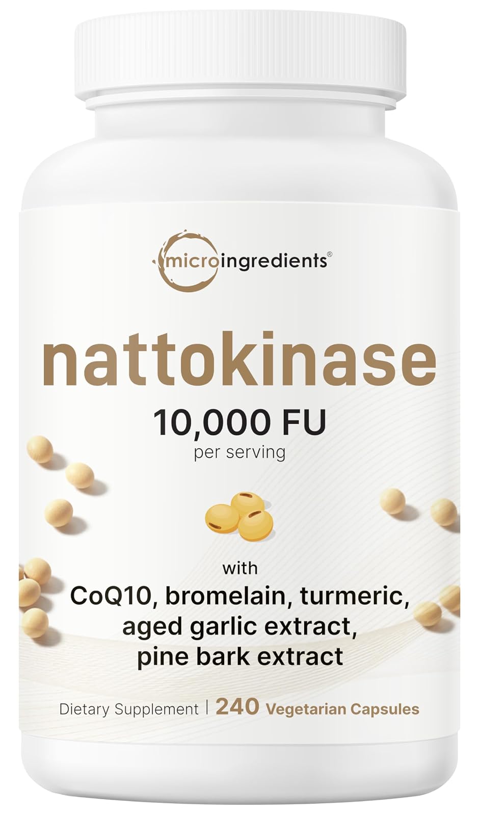 Nattokinase 10000 FU veggie capsules
