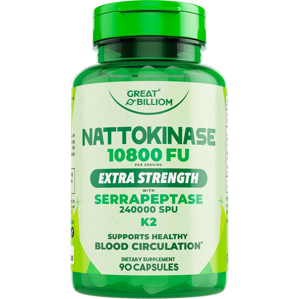 Nattokinase 10800 FU health benefits