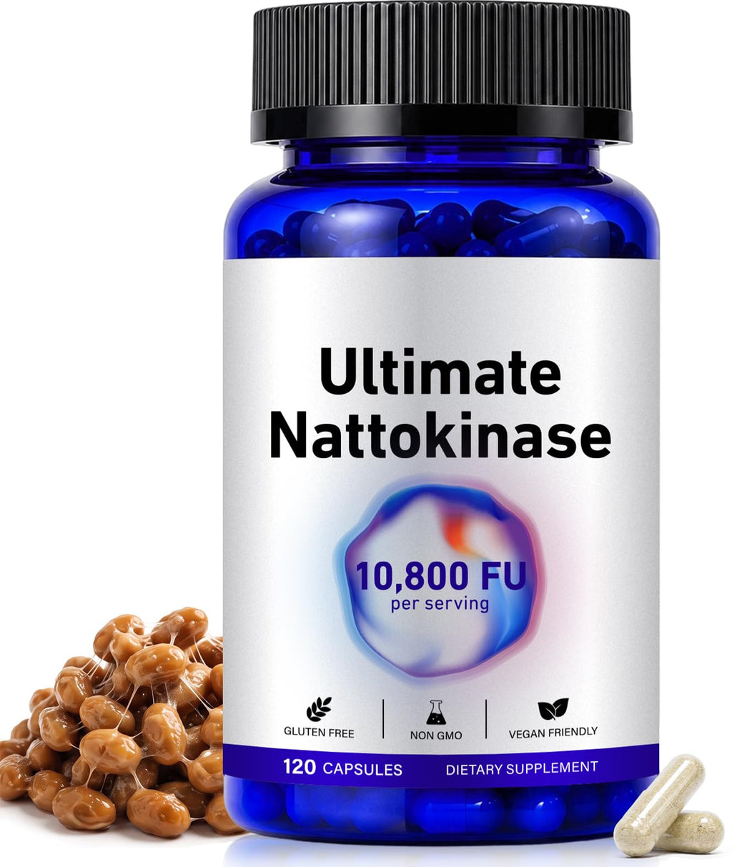 Nattokinase 10800 FU health benefits