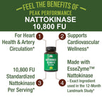 Nattokinase 10800 FU health benefits