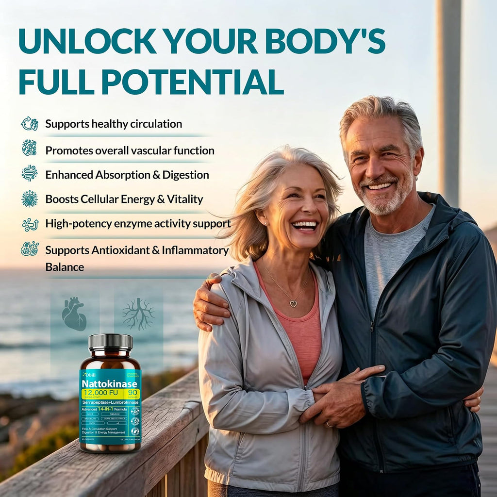 Nattokinase 12000 FU daily wellness