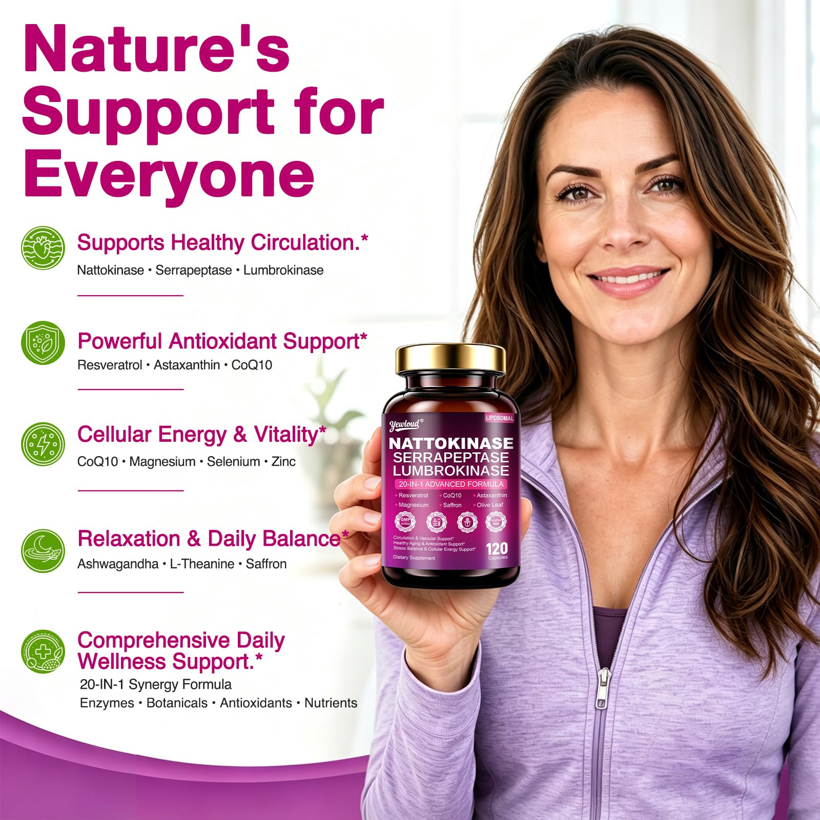 Nattokinase 12000 FU dietary supplement