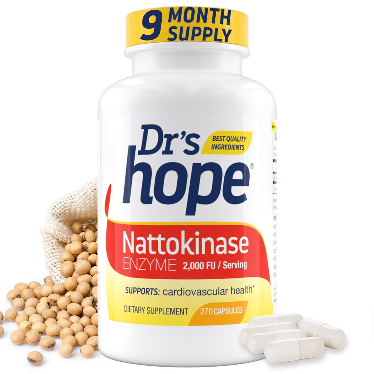 Nattokinase 2000 FU digestive enzymes