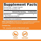 Nattokinase 2000 FU for digestive aid